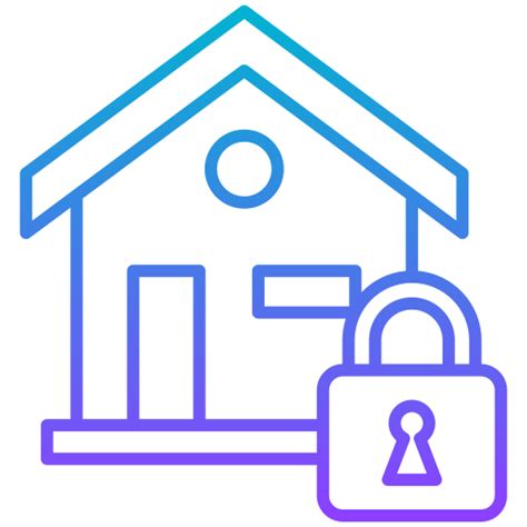 Secure Generic Gradient Outline Icon