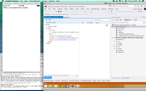 Visual Studio Tools For Apache Cordova And The Remote Mac Agent Visual Studio Blog