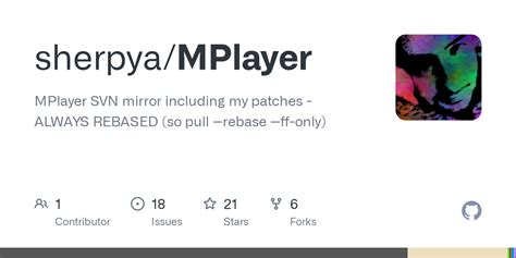 Github Sherpyamplayer Mplayer Svn Mirror Including My Patches