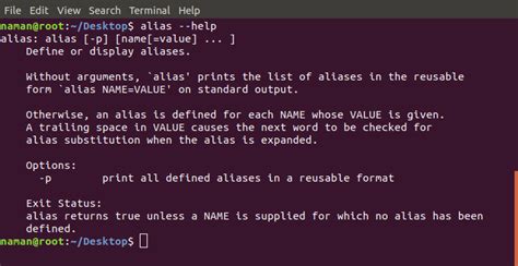 Alias Command In Linux With Examples GeeksforGeeks