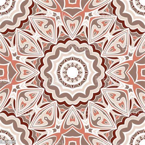 꽃 장식의 완벽 한 텍스처입니다 벡터 일러스트입니다 인테리어 디자인 인쇄 웹 및 섬유에 대 한 0명에 대한 스톡 벡터 아트 및 기타 이미지 Istock