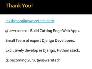 Python Meta Classes And How Django Uses Them PPT