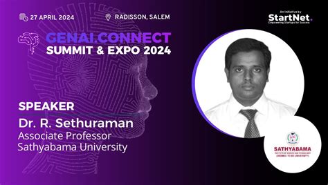 dr sethuraman r on linkedin genaiconnect2024 generativeai futureofai