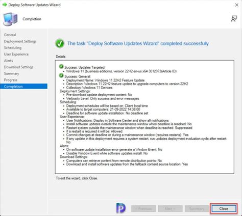 windows 11 22h2 upgrade using sccm configmgr