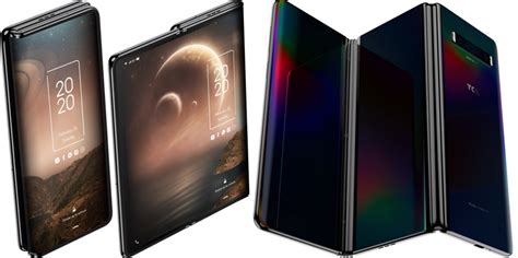 Tcl Shows Off Some Weird Concept — Tri Fold And Rollable Phones