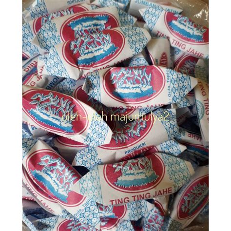 Jual Permen Jahe Ting Ting Jahe Permen Ting Ting Jahe Ginger Candy Jajanan Jadoel Khas
