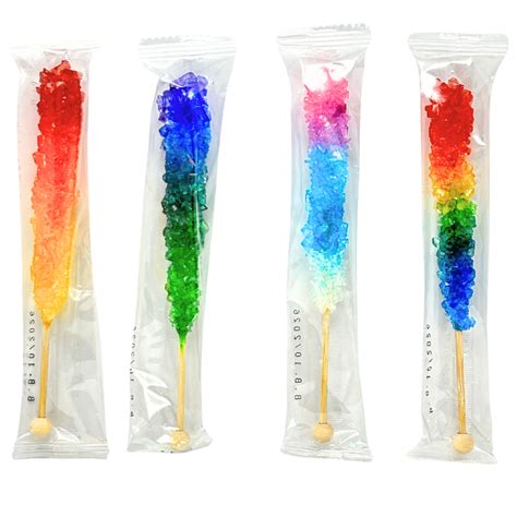 Rock Candy Sticks Tie Dye 1 Piece Candy Funhouse Candy Funhouse Ca