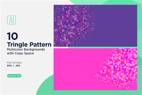 Vibrant Triangular Pattern Background Graphic By Microstock · Creative Fabrica