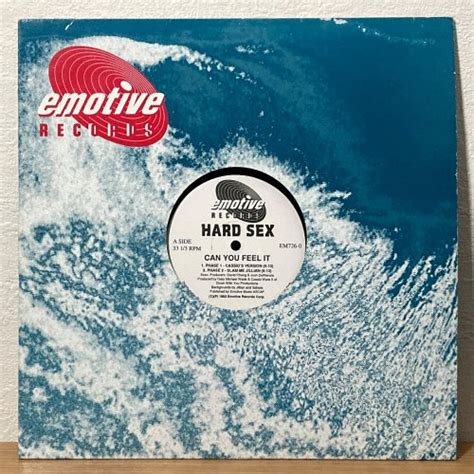 Hard Sex Can You Feel It 12ep Silencia Music Store