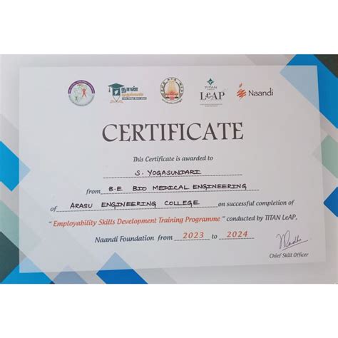 yogasundari s on linkedin successfully completed the employability