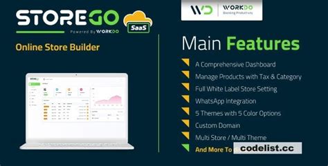 Storego Saas V6 5 Online Store Builder Nulled Premium Scripts Plugins And Mobile