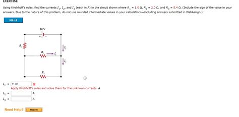 Find The Currents I1i2 And I3 In The Circuit Shown