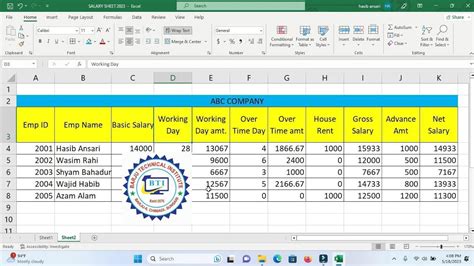 Excel मा Data Entry गर्ने सहि तरिका 2023 Excel मा Salary Sheet कसरी बनाउने Tutorial In
