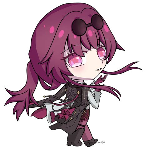This Chibi Kafka Will Boost Your Luck In Your Summons Good Luck Kafka Wanters R Honkaistarrail