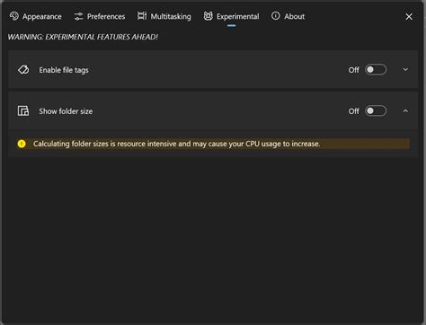 Set To Default File Manager Option Not Showing Up In Experimental Settings · Issue 8827