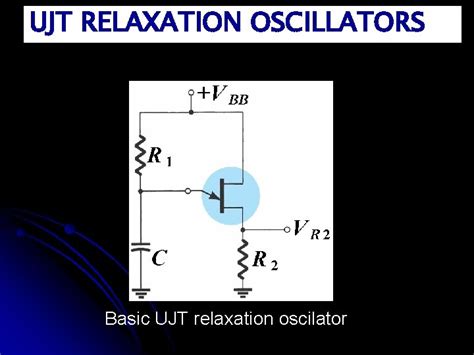 Draw The Circuit Diagram Of Ujt Relaxation Oscillator Circuit Diagram