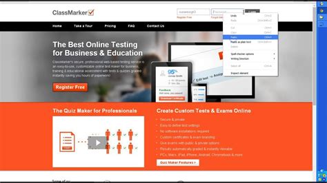 Classmarker Signup Youtube Classmarker Signup Youtube