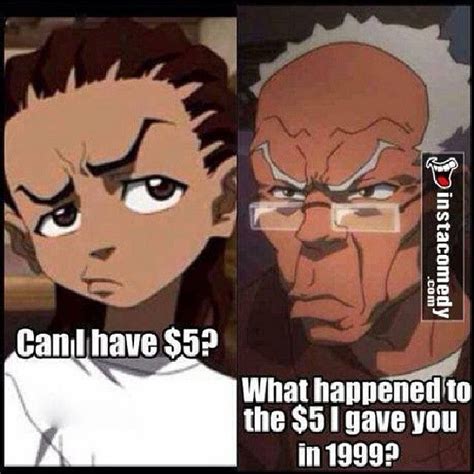Boondocks Grandfather Granddad Boondocks Boondocks Uncle Ruckus