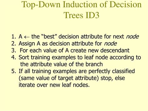 ppt data mining knowledge presentation—id3 algorithm powerpoint