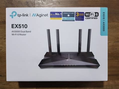 BNIB TP LINK EX AX Wi Fi Router Computers Tech Parts Accessories Networking