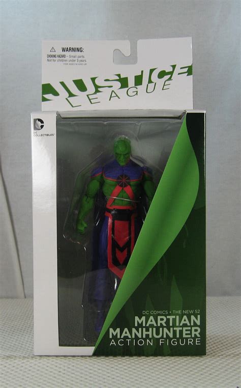 Justice League Martian Manhunter Action Figure New 52 Dc Collectibles