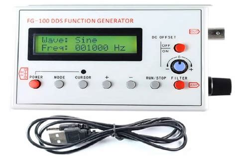 Fg 100 Dds Function Signal Generator The Ideal Electronic Experiment