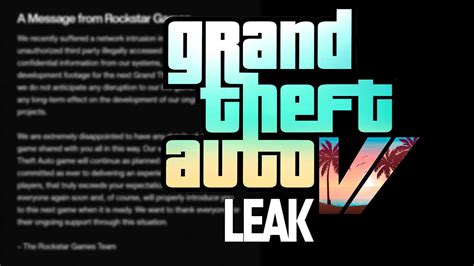 Rockstar Games Speaks Up After Huge Gta 6 Leak