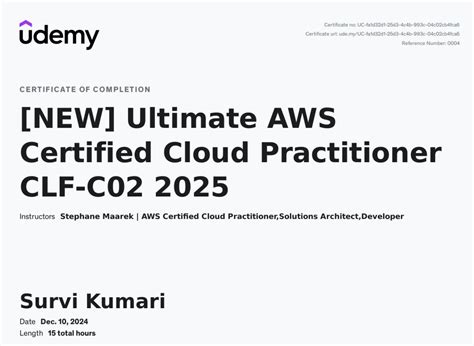 Survi Kumari On Linkedin Aws Cloudcomputing Certification