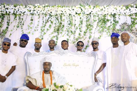 Coco Adeleke And Caleb Adajis Gorgeous Traditional Wedding B Lawz