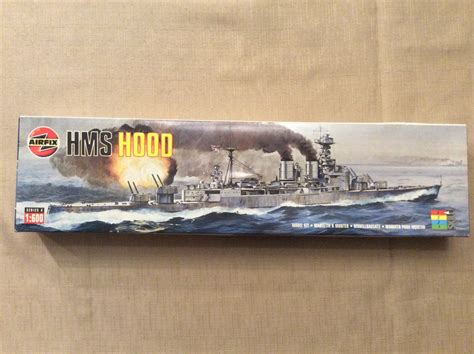2011 Airfix A04202 Hms Hood Model Kit Scale 1 600 For Sale Online Ebay