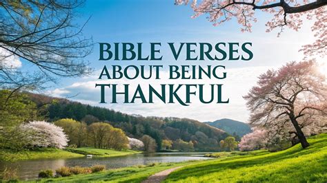 20 Bible Verses About Being Thankful And Grateful Daily