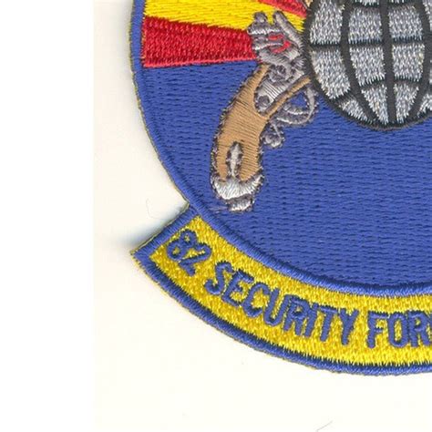 82nd Security Forces Squadron Patch Squadron Patches Air Force