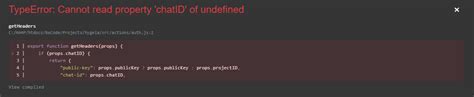 Some Sort Of Type Error · Issue 27 · Chatengine Ioreact Chat Engine