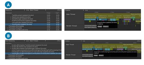 团结引擎 手册 cpu usage profiler 模块