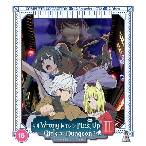 Is It Wrong To Try To Pick Up Girls In A Dungeon Season 2 Blu Ray