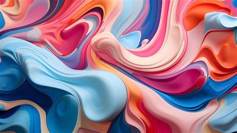 Premium Ai Image Vibrant Abstract Background With Colorful Movement