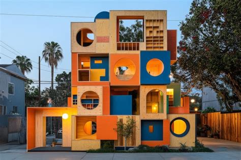 Retail Architecture Modular Design Premium Ai Generated Image