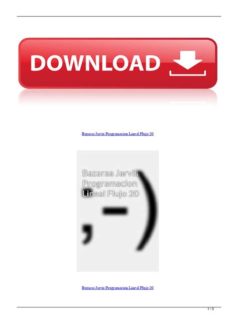 Bazaraa Jarvis Programacion Lineal Flujo 20 Pdf Pdf Optimización Combinatoria Ingeniería