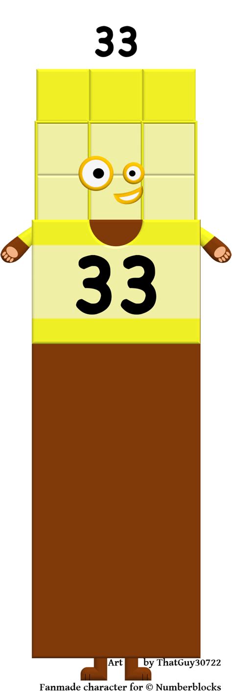 Here Are The Fan Made 3132 And 33 Rnumberblocks