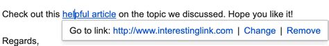 How To Hyperlink In Gmail Streak