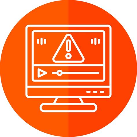 Error Line Yellow White Icon 44127401 Vector Art At Vecteezy