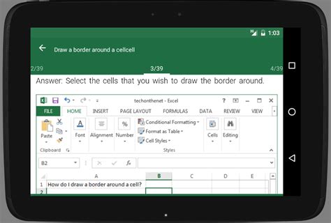 Learn Excel Apk สำหรับ Android ดาวน์โหลด