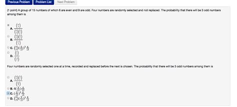 solved previous problem problem list next problem 1 point