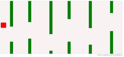 html css js实现一个方块移动过障碍物的小游戏 js方块移动 csdn博客