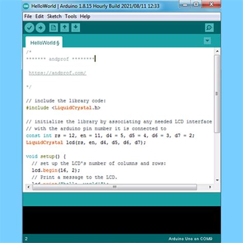 What Is Arduino Software IDE And How Use It AndProf