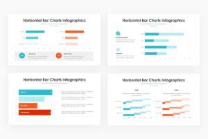 Horizontal Bar Charts PowerPoint MasterBundles