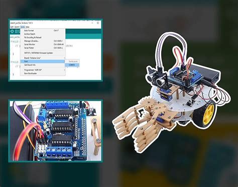 kit robot con braccio robotico arduino uno kit robot programmabile