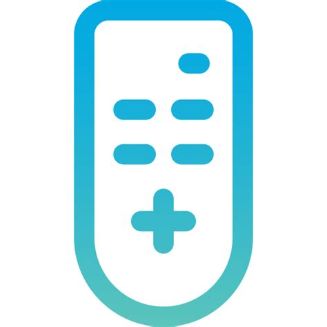 Remote Control Generic Gradient Icon