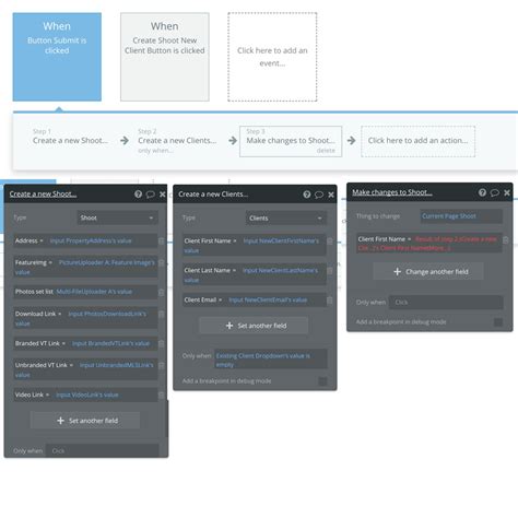 how do i link data between two types of things database bubble forum