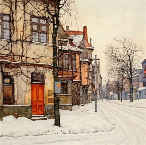 Японский художник Каору Ямада Kaoru Yamada Рисунки пейзажей Пейзажная живопись Художник